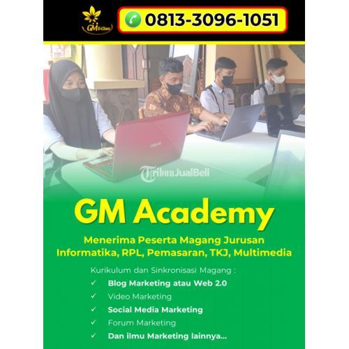 GM Academy PKL Online Untuk Jurusan Multimedia di Malang - Tribun JualBeli