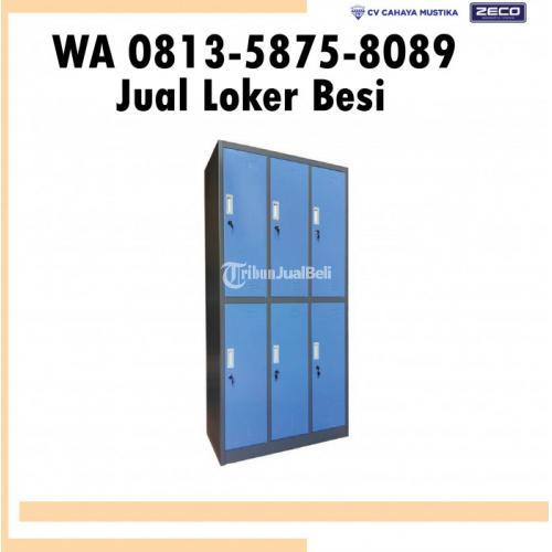 Distributor Lemari Locker Besi 6 Pintu Zeco Harga Terjangkau di ...
