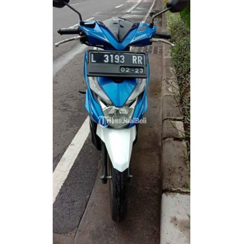 Motor Honda Beat Tahun 2018 Bekas Warna Biru Pajak Baru Siap Pakai di ...
