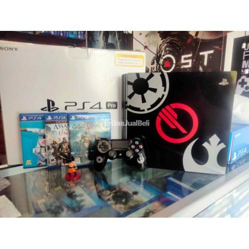 Konsol Game Sony PS4 Pro 1TB Spesial Edition Star Wars Bekas Like New ...