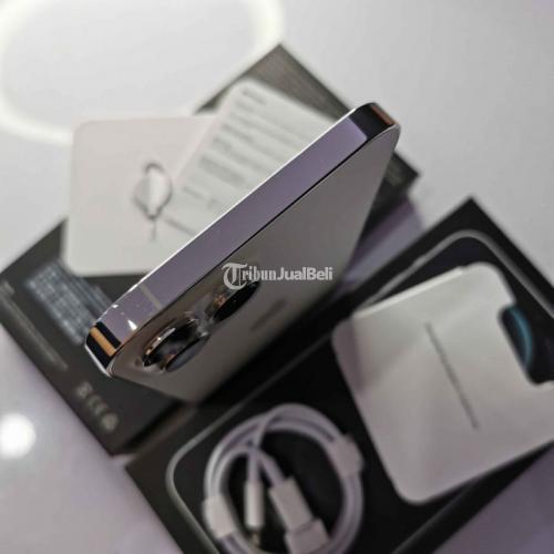 HP iPhone 12 Pro Max Silver 256GB Bekas Full Original Bergaransi di ...