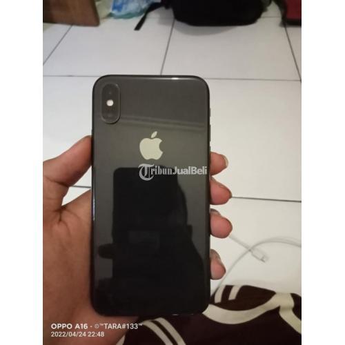 HP iPhone X 64GB Second Fullset No Minus Siap Pakai Warna Hitam di ...