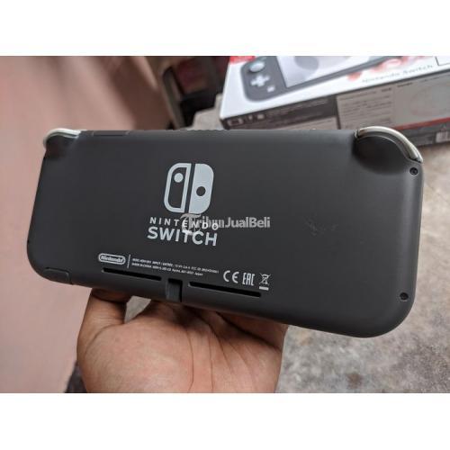 Konsol Game Nintendo Switch Lite Grey Fullset Bekas Normal Tombol Aman ...