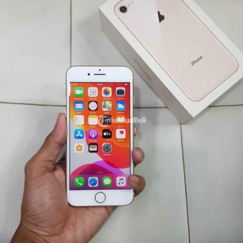 HP iPhone 8 256GB Rose Gold Ex iBox Fullset Second iCloud Kosong di ...