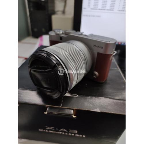Kamera Mirrorless Fujifilm XA3 Bekas Fullset Fungsi Aman Normal Lengkap Dusbook di Bekasi ...