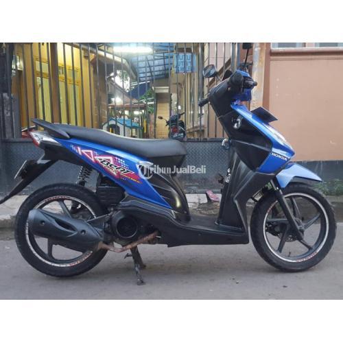 Motor Honda Beat Tahun 2011 Bekas Warna Biru Body Mulus di Jakarta ...