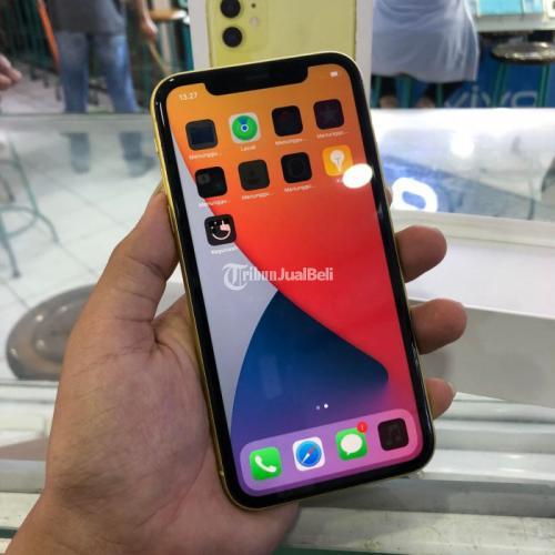 Hp iPhone 11 64GB Kuning Second Fullset Siap Pakai di Surakarta ...
