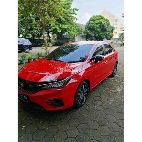 Mobil Honda City RS HB Tahun 2021 Bekas Warna Merah Matic Pajak Panjang ...