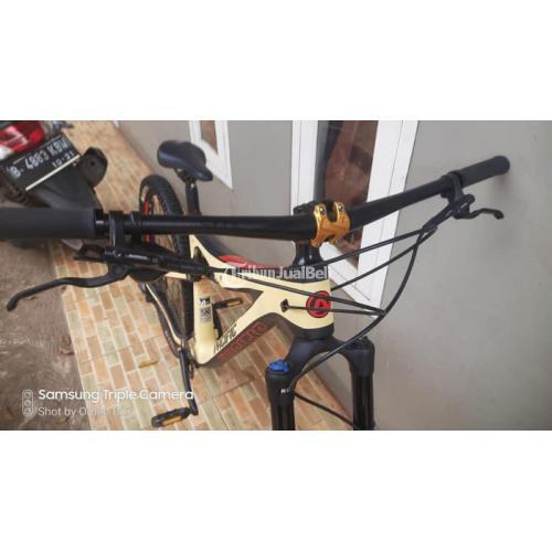 Sepeda MTB Pacific Skeleton LX 2.0 Frame Carbon 12 Speed SLX Bekas ...