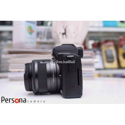 Kamera Canon EOS M50 Lensa Kit 15di45mm STM Seken Like New Fullset di ...