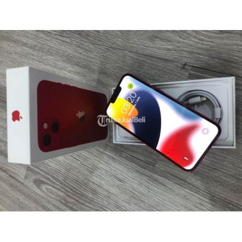 HP iPhone 13 128GB Merah Seken Mulus No Minus di Sleman - Tribun JualBeli