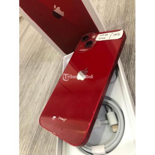HP iPhone 13 128GB Merah Seken Mulus No Minus di Sleman - Tribun JualBeli
