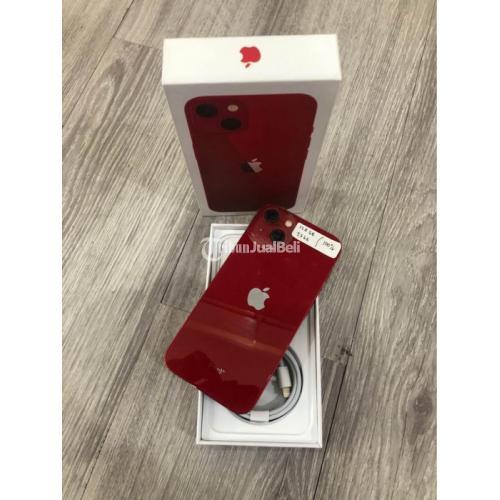 HP iPhone 13 128GB Merah Seken Mulus No Minus di Sleman - Tribun JualBeli