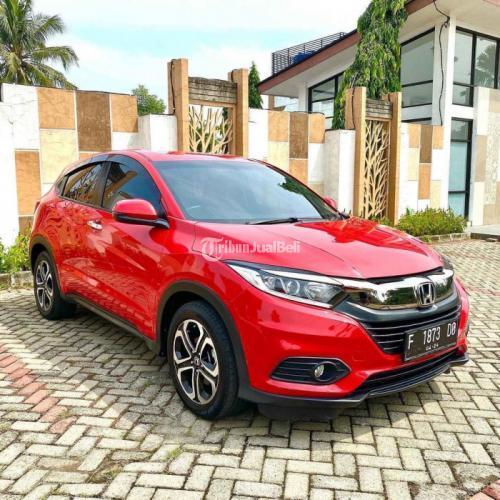 Mobil Honda HRV Tahun 2019 Bekas Matic Warna Merah Kondisi Terawat di ...