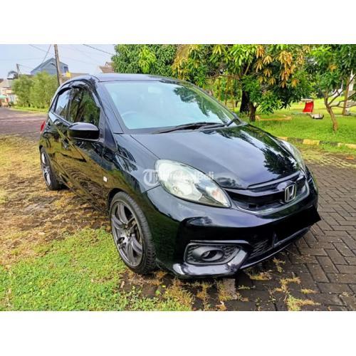 Mobil Honda New Brio Manual 2018 Hitam Seken Normal Surat Lengkap di ...