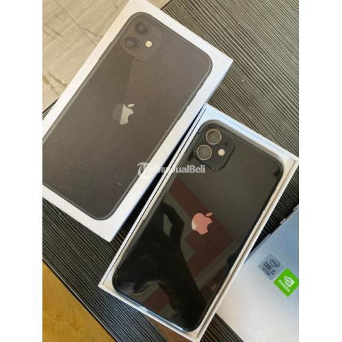 HP iPhone 11 64 GB Bekas Siap Pakai Warna Hitam Kondisi Mulus di Malang ...