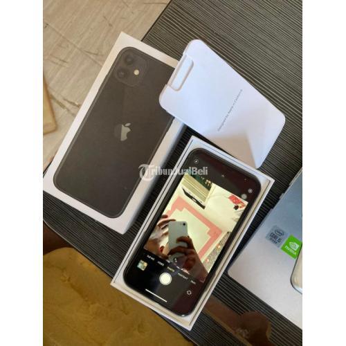 HP iPhone 11 64 GB Bekas Siap Pakai Warna Hitam Kondisi Mulus di Malang ...
