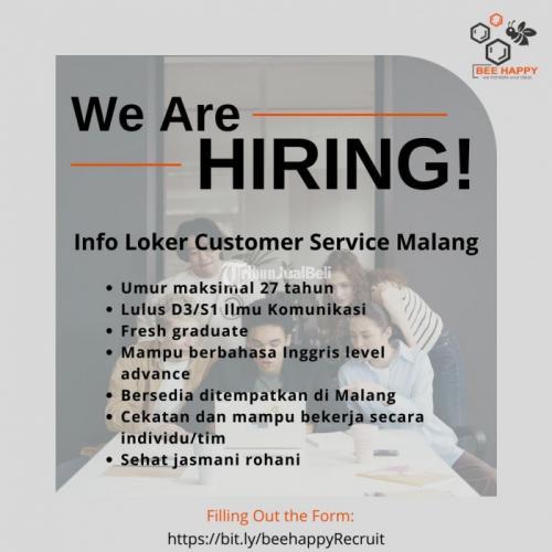 Info loker Customer Services di malang - Tribun JualBeli