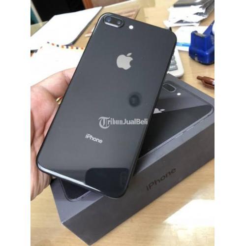 HP iPhone 8 Plus 64GB Bekas Warna Hitam Kondisi Mulus Fullset di ...