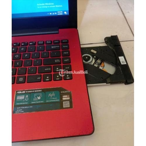 Laptop Asus X453M Bekas Warna Merah Siap Pakai RAM 2 GB Kondisi Mulus ...