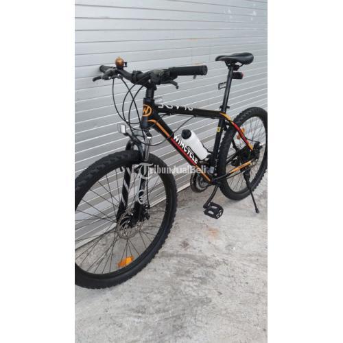 Sepeda MTB Wimcycle Frame Alloy Seken Mulus Minus Pemakaian di Denpasar ...