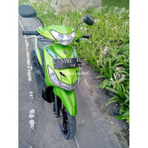 Motor Yamaha Mio 2011 Hijau Seken Siap Pakai di Surabaya - Tribun JualBeli