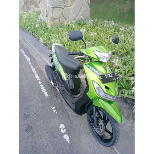 Motor Yamaha Mio 2011 Hijau Seken Siap Pakai di Surabaya - Tribun JualBeli