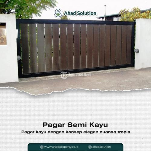 Pagar Kombinasi Listplank di Jember - Tribun JualBeli