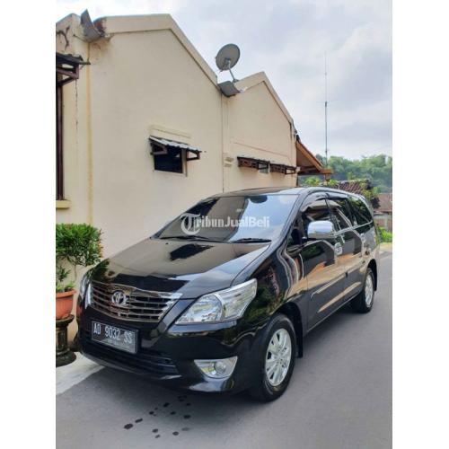 Mobil Toyota Kijang Innova 2.4 Diesel 2012 Hitam Seken Siap Pakai di ...