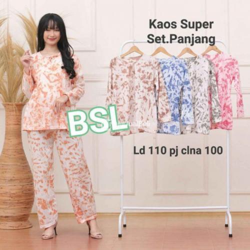 Baju Setelah untuk di Rumah Bahan Kaos Ready Bisa Bayar di Tempat di ... Baju Setelah untuk di Rumah Bahan Kaos Ready Bisa Bayar di Tempat di ...
