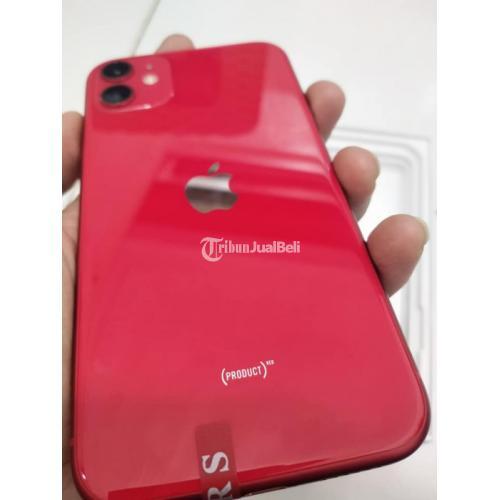 HP iPhone 11 64 Gb Bekas Warna Merah Siap Pakai Lengkap di Sragen ...