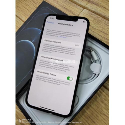 HP iPhone 12 Pro 128GB Biru Seken Normal Siap Pakai di Yogyakarta ...