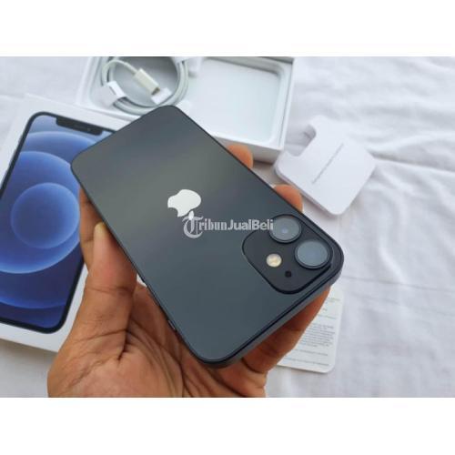 HP iPhone 12 Mini 128GB Hitam Seken Normal Siap Pakai di Denpasar ...
