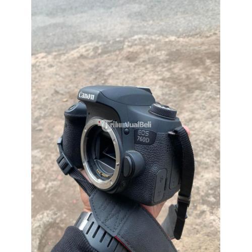 Kamera Canon 760D Body Only Second Fullset No Box Tangan 1 No Minus di ...