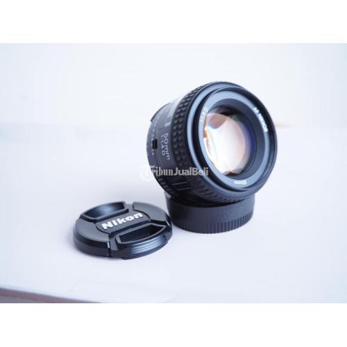 Lensa Fix Nikon 50mm F1.4 AFD Seken Bebas Jamur Siap Pakai di Tangerang - Tribun JualBeli