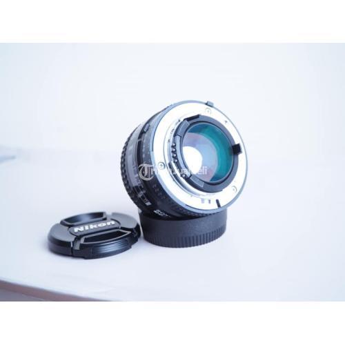 Lensa Fix Nikon 50mm F1.4 AFD Seken Bebas Jamur Siap Pakai di Tangerang ...