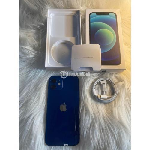 HP iPhone 12 64GB Bekas Warna Biru Siap Pakai Mulus No Minus Bergaransi ...