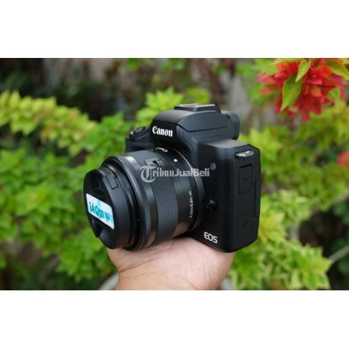 Kamera Canon M50 Lensa Kit 15di45mm Seken Fungsi Normal Fullset di ...