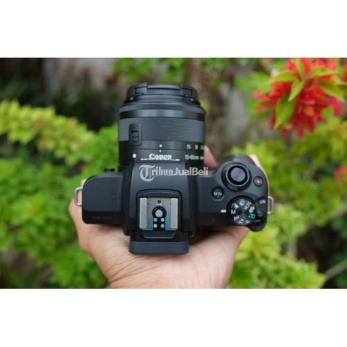 Kamera Canon M50 Lensa Kit 15di45mm Seken Fungsi Normal Fullset di ...
