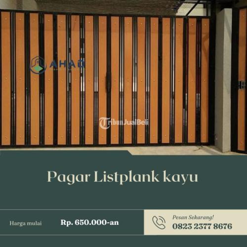 Pagar List Plank Kayu Jember Anti rayap & Karatan di Jember - Tribun ...