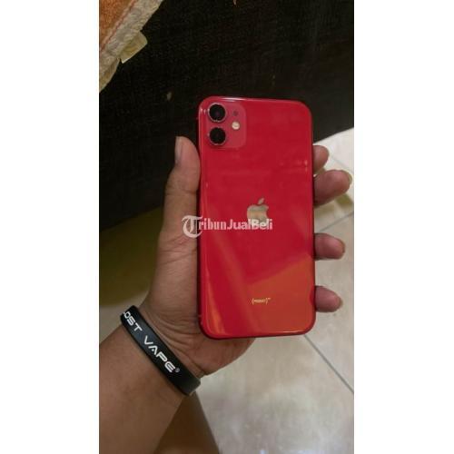 HP iPhone 11 128 GB Bekas Warna Merah Siap Pakai Harga Nego di Semarang ...