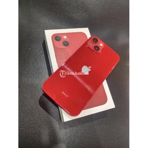 HP iPhone 13 512 GB Bekas Fullset Warna Merah Seperti Baru Siap Pakai ...