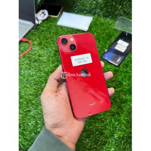 HP iPhone 13 256GB Bekas Warna Merah Seperti Baru Siap Pakai di ...