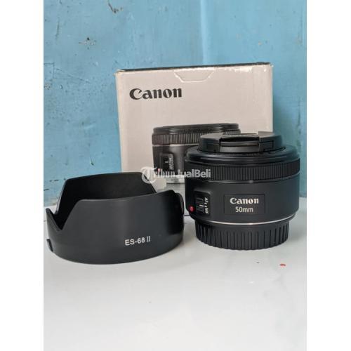 Lensa Fix Canon 50mm F1/8 Fullset Bekas Fungsi Normal NO Jmaur di ...