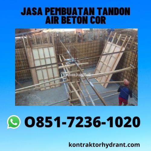 Jasa Pembuatan Tandon Air Beton Cor Profesional di Bekasi - Tribun JualBeli
