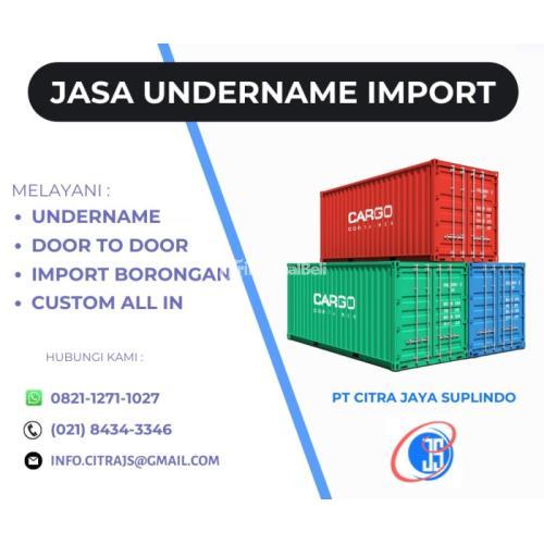Jasa Undername Import - Tribun JualBeli