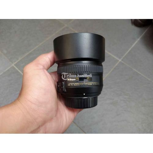 Lensa Fix Nikon AFS 50mm 1.4 Bekas Bebas Jamur Include Box di Malang - Tribun JualBeli
