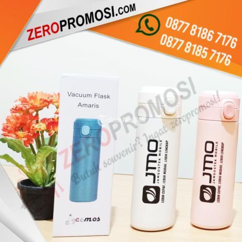 Souvenir Botol Minum Tumbler Amaris Vacuum Hot & Cool 400 ml di Tangerang - Tribun JualBeli