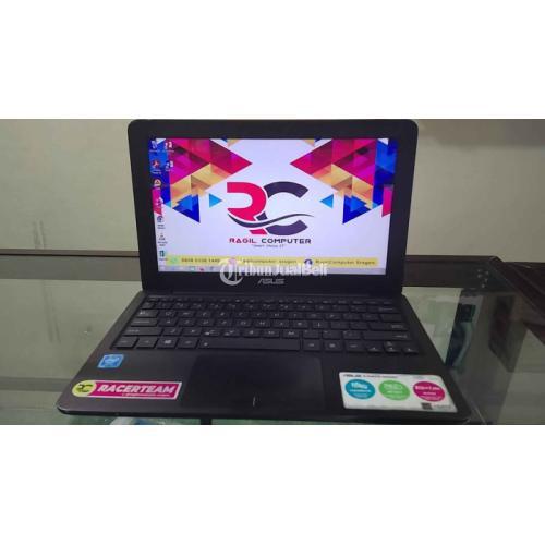 Netbook Asus E202S Second RAM 2GB Layar 11,6 Inci Bekas Normal di ...