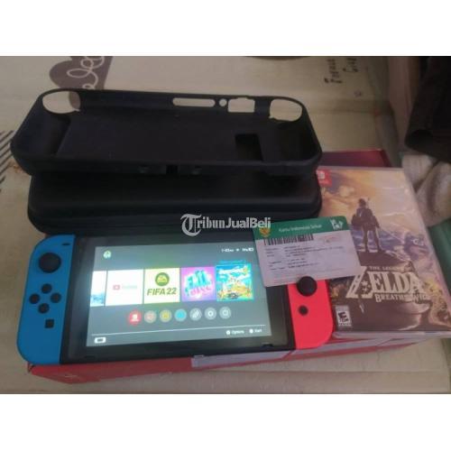 Konsol Game Nintendo Switch V2 Fullset Bekas Mulus Normal di Jakarta ...